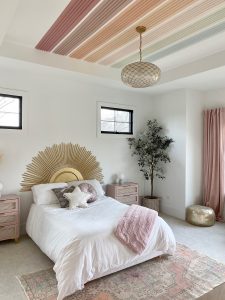 DIY Rainbow Ceiling - Lauren Elizabeth Burke