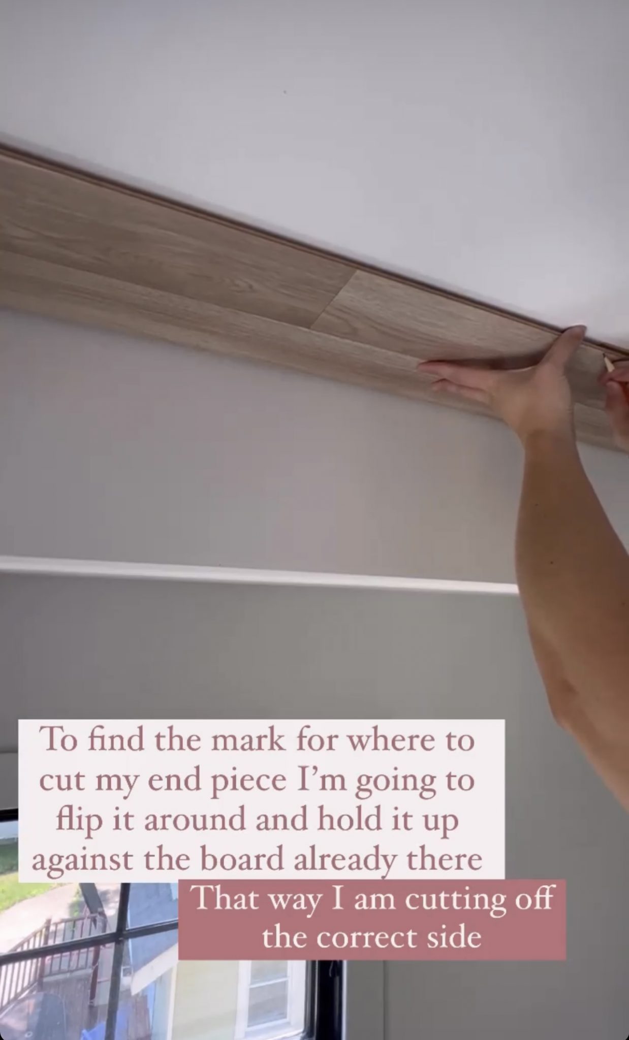 Laminate Planked Ceiling - Lauren Elizabeth Burke