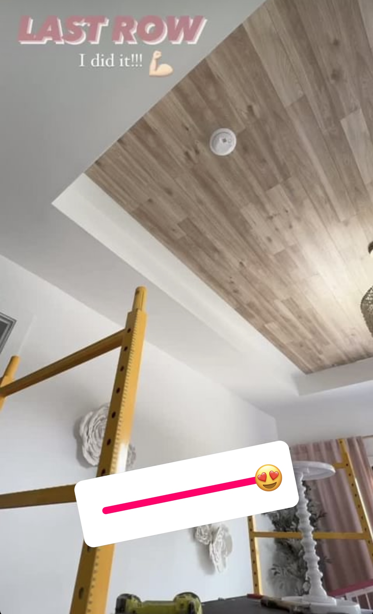 Laminate Planked Ceiling - Lauren Elizabeth Burke